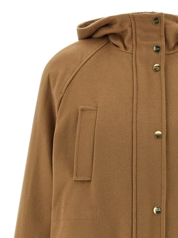 Max Mara Alcade Parka - Cream