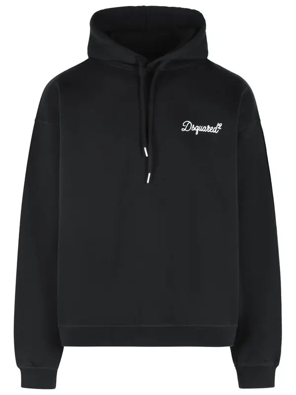 Dsquared2 Cotton Sweatshirt - Black