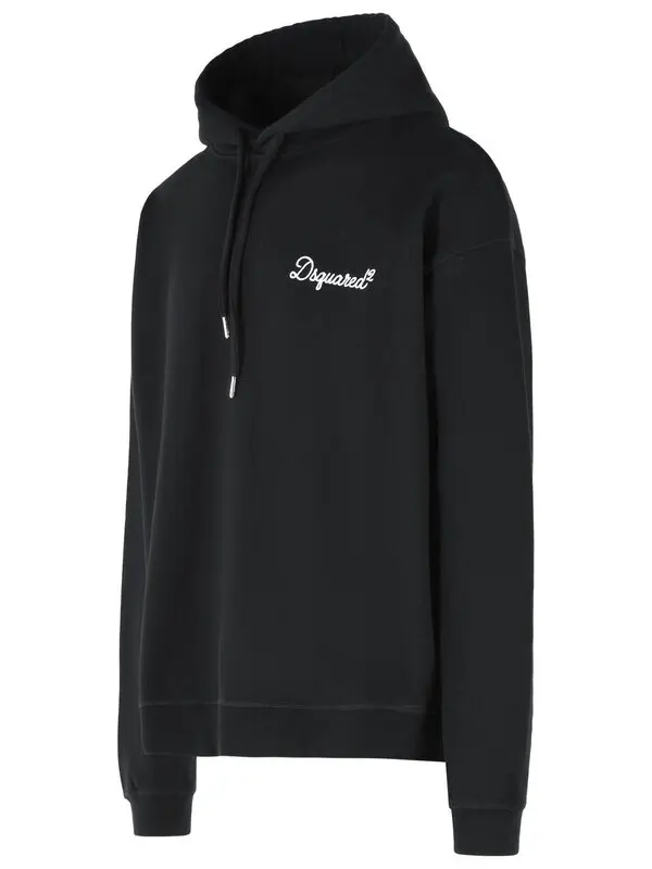 Dsquared2 Cotton Sweatshirt - Black
