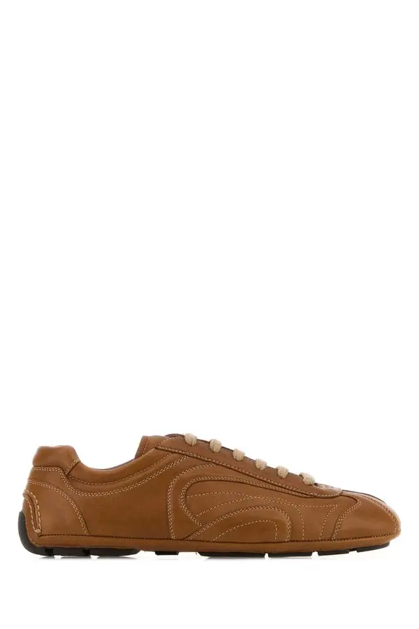 Prada Nappa Leather Montecarlo Re-edition 2005 Sneakers - Brown