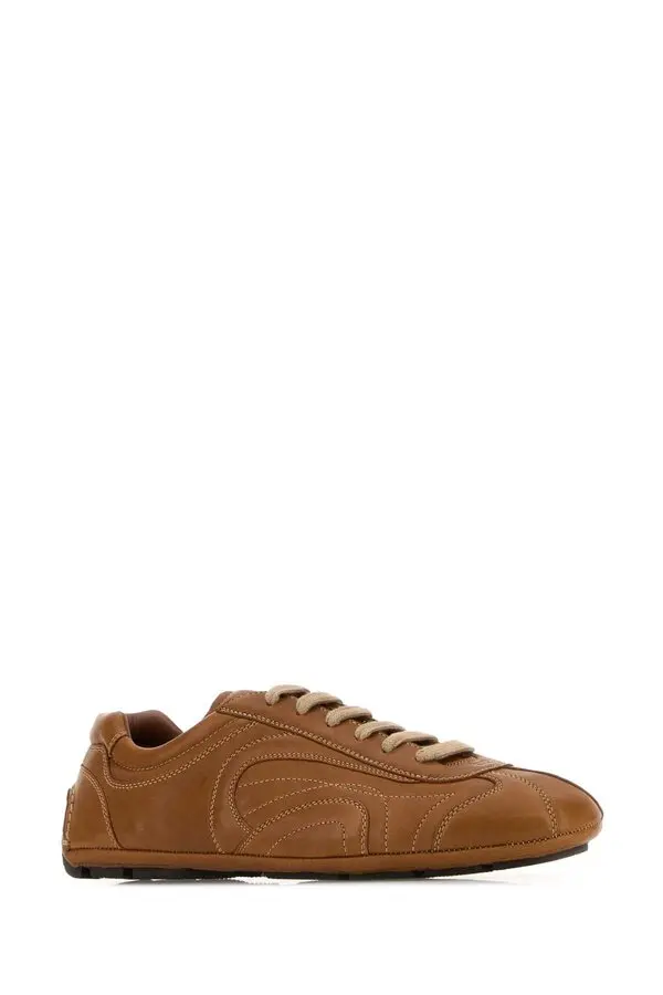 Prada Nappa Leather Montecarlo Re-edition 2005 Sneakers - Brown
