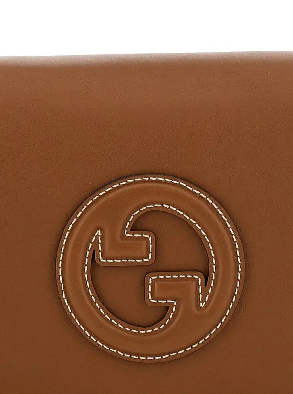 Gucci Blondie Leather Handbag - Multicolor