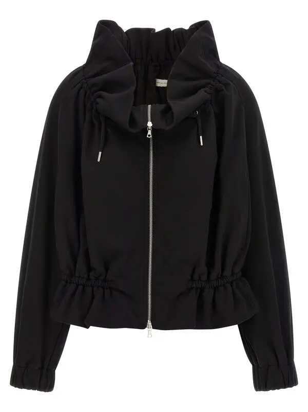 Dries Van Noten Hally Cotton Jersey Sweatshirt