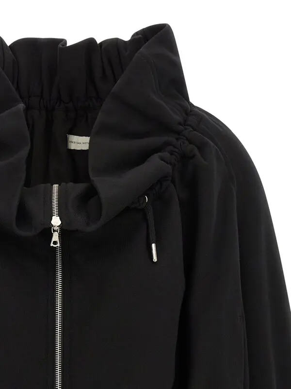 Dries Van Noten Hally Cotton Jersey Sweatshirt