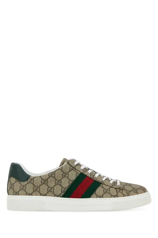 Gucci Gg Supreme Fabric Ace Sneakers - Multicolor
