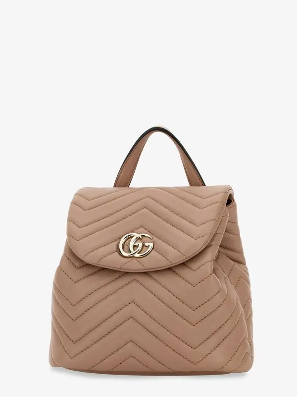Gucci Mini Gg Marmont Quilted Leather Backpack - Multicolor