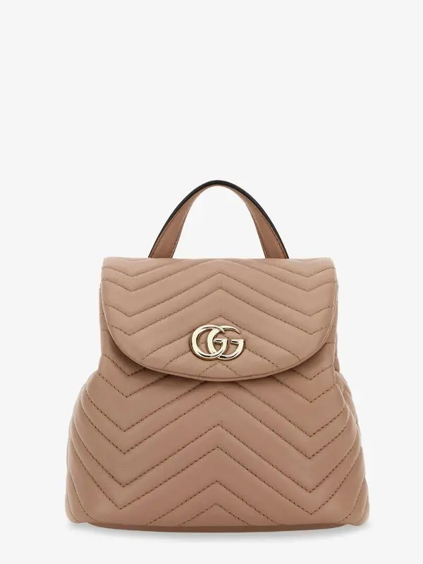 Gucci Mini Gg Marmont Quilted Leather Backpack - Multicolor