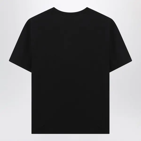 TOTEME Organic Cotton-blend T-shirt - Black