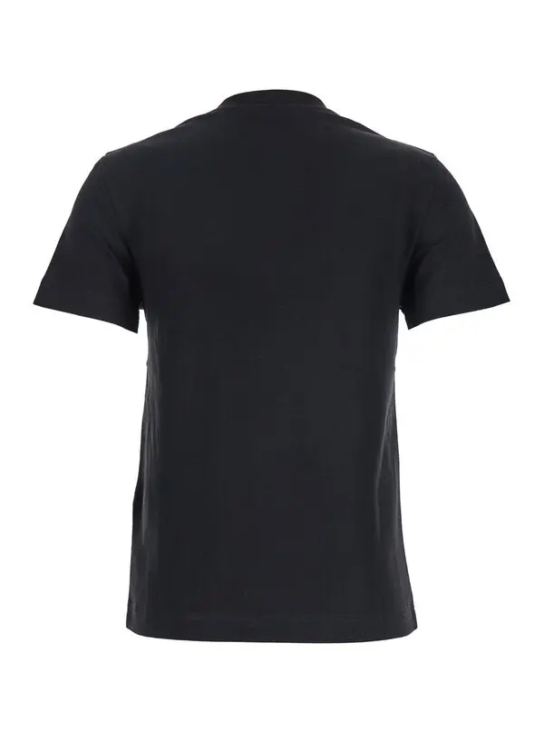 Jacquemus Cotton Crewneck T-shirt With Logo Patch - Multicolor