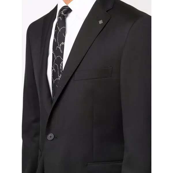 Tagliatore Suits Single Breasted Suits - Black