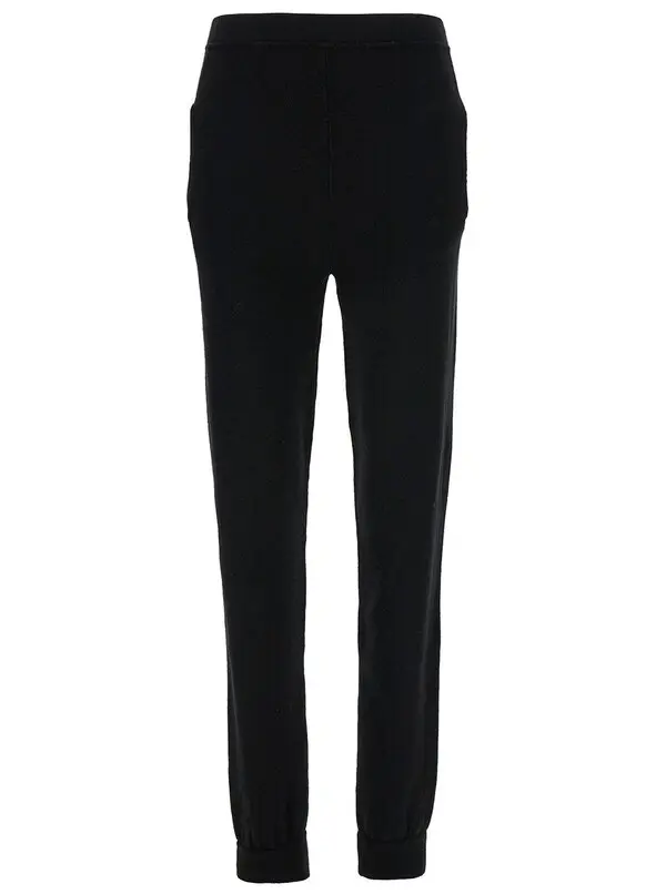 Saint Laurent High-waisted Cashmere Leggings - Multicolor