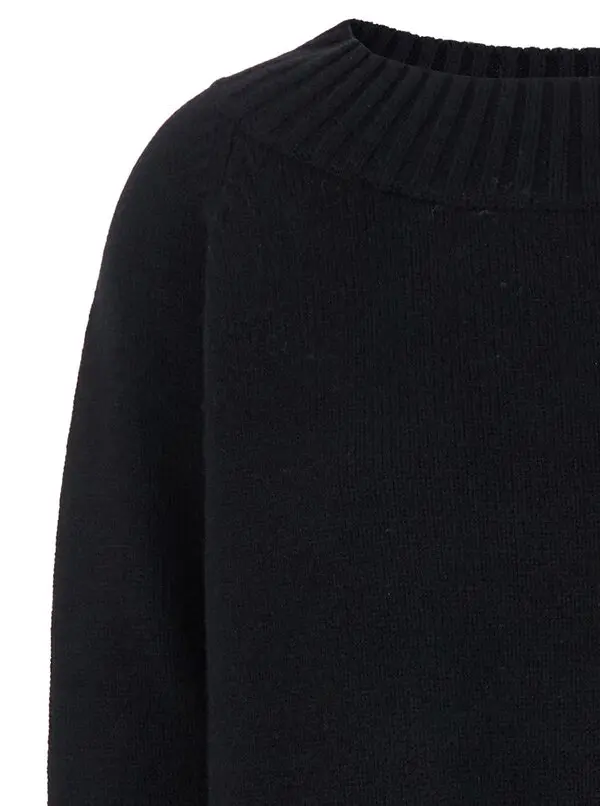 Max Mara Radames" Wool & Cashmere Boat Neck Sweater - Multicolor