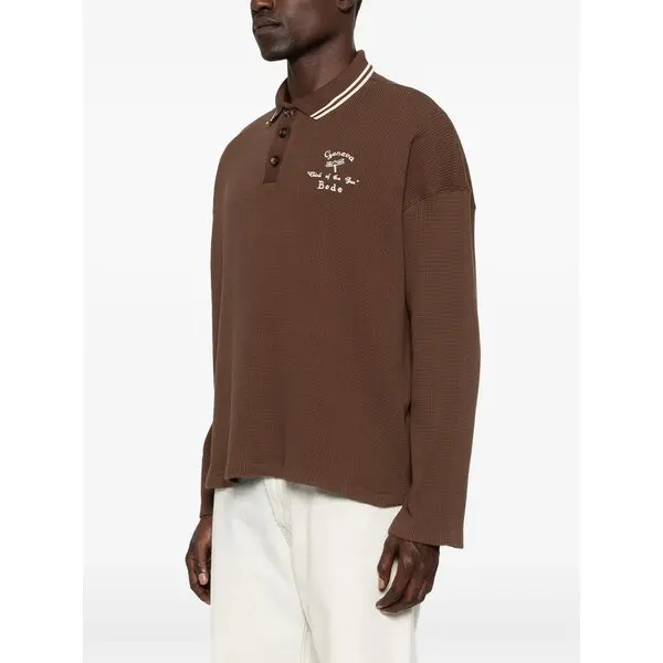 BODE Polo Shirts - Brown