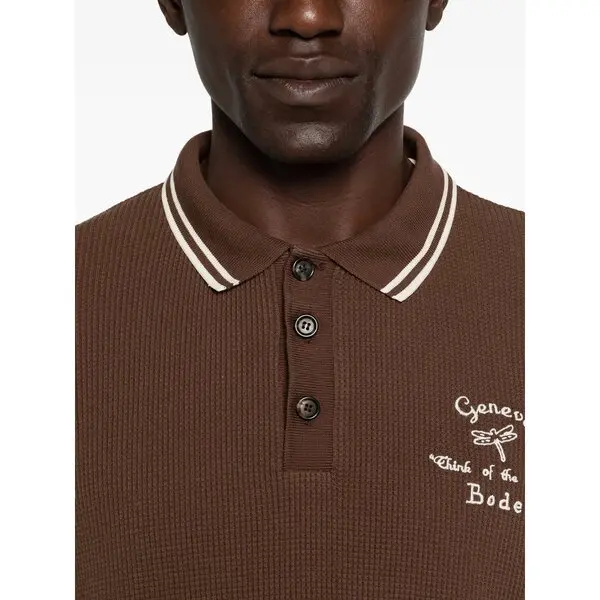 BODE Polo Shirts - Brown