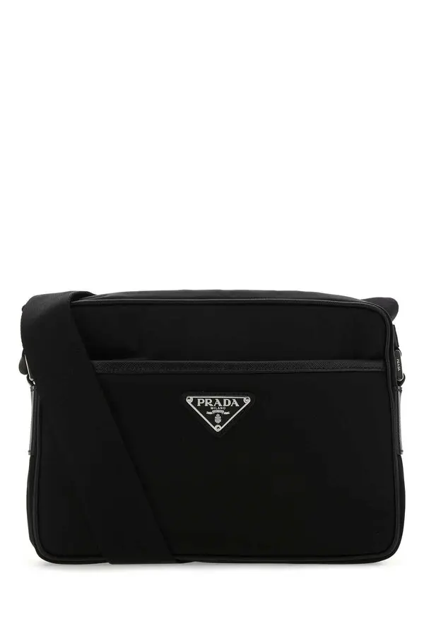 Prada Re-nylon Crossbody Bag - Black