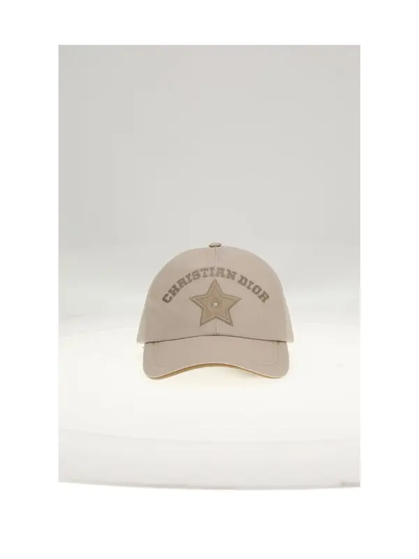 Dior D-player Canvas Star Hat - Multicolor