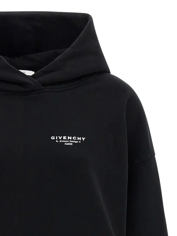 Givenchy Logo Print Hoodie - Multicolor