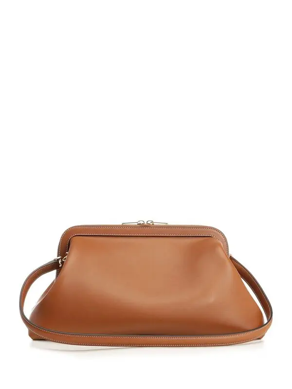 Celine Doctor Pouch In Soft Leather - Cream