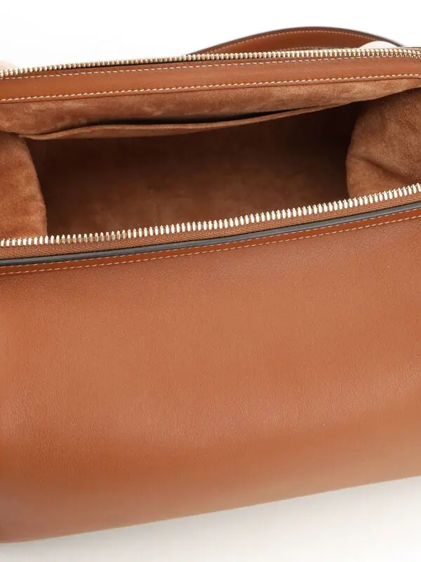 Celine Doctor Pouch In Soft Leather - Cream