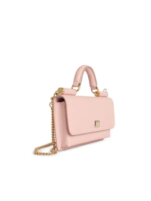 Dolce & Gabbana Mini Dauphine Bag In Calf Leather