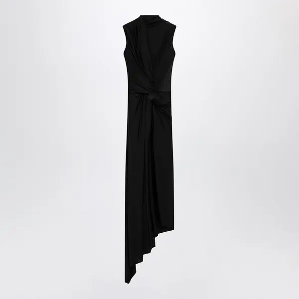 Balenciaga Draped Midi Dress