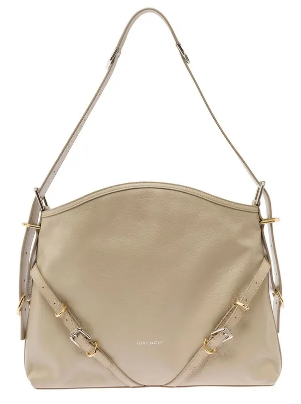 Givenchy Voyou Shoulder Bag In Smooth Leather - Multicolor