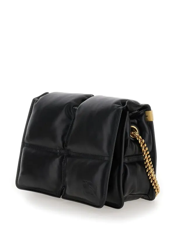 Burberry Quilted Leather Shoulder Bag - Multicolor