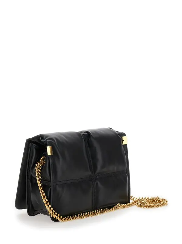 Burberry Quilted Leather Shoulder Bag - Multicolor