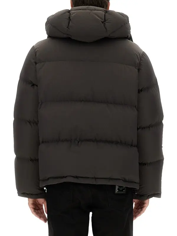 Dolce & Gabbana Padded Down Jacket - Gray