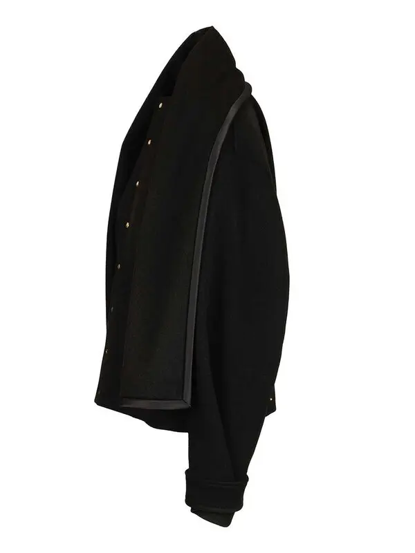 Celine Wool Jacket With Removable Scarf