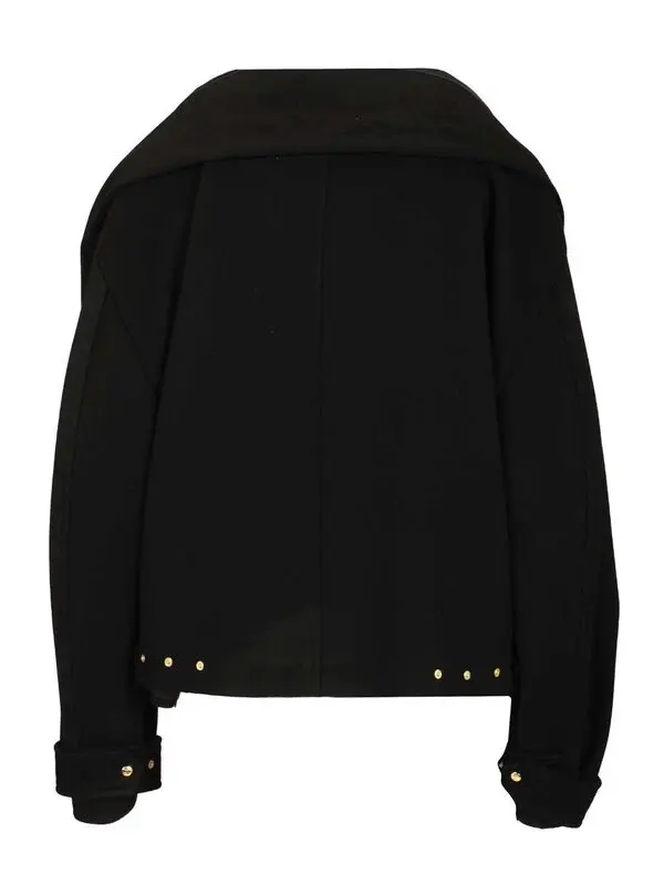 Celine Wool Jacket With Removable Scarf