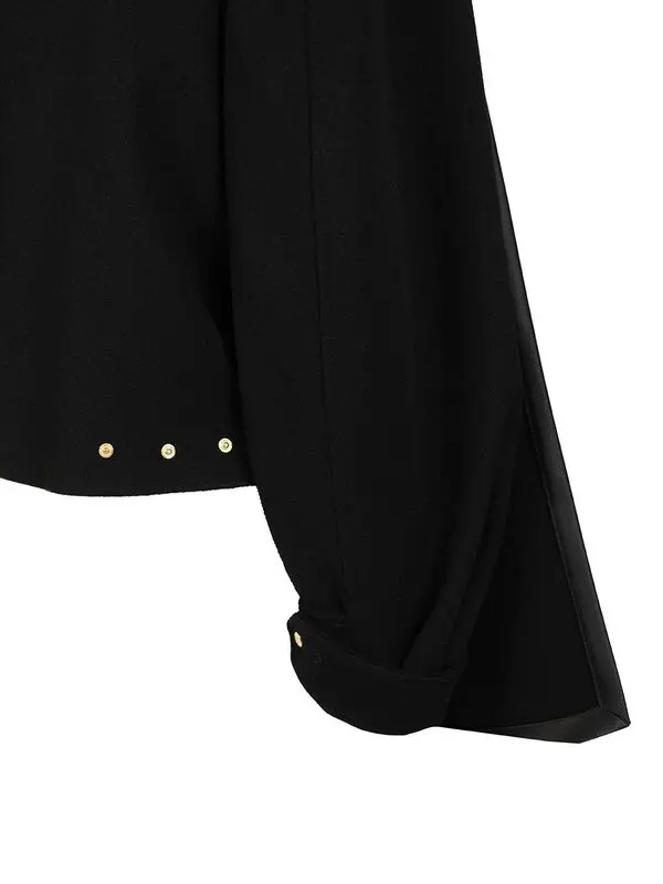 Celine Wool Jacket With Removable Scarf
