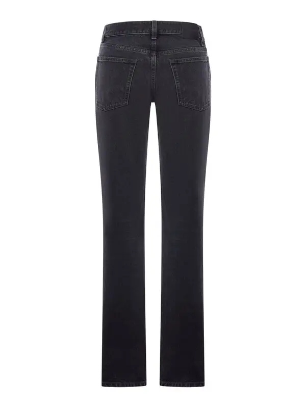 Saint Laurent Straight Leg Denim Jeans