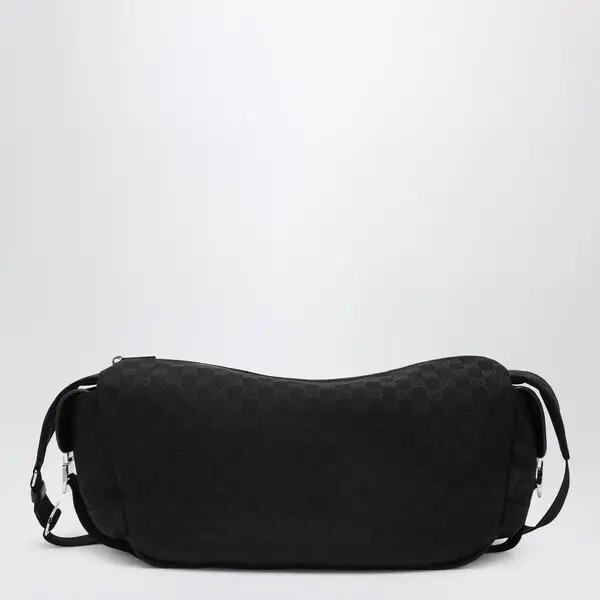 Gucci Gg Fabric Crossbody Bag - Black