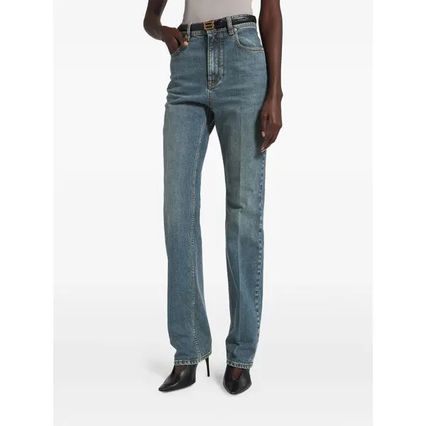 Balenciaga Straight-leg Denim Jeans