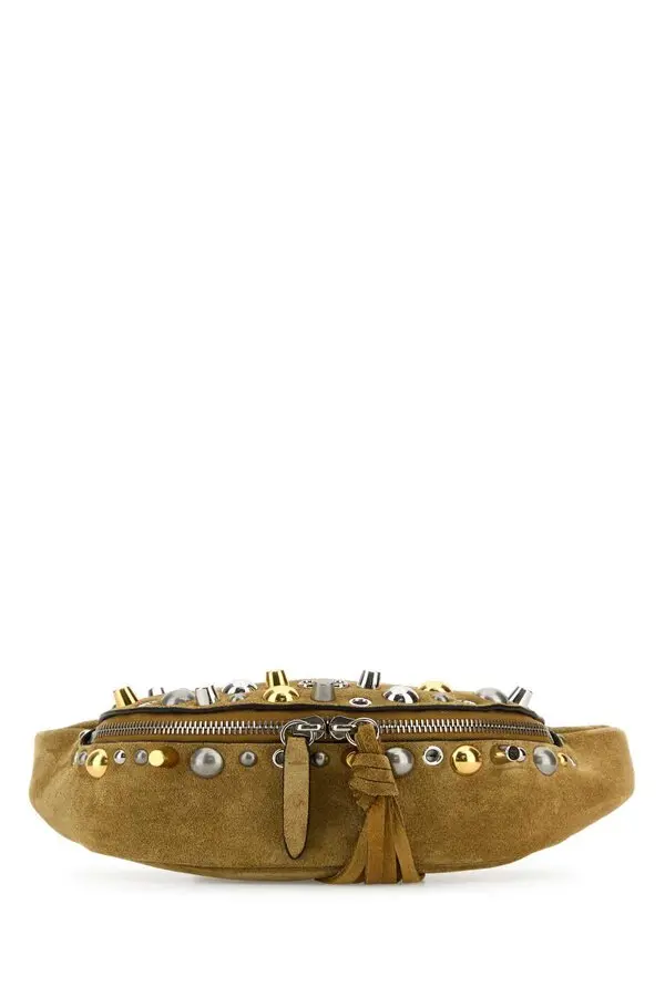 Valentino Garavani Suede Belt Bag - Brown