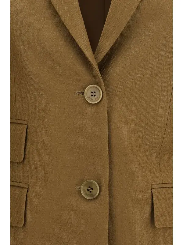 Burberry Wool And Mohair Blazer