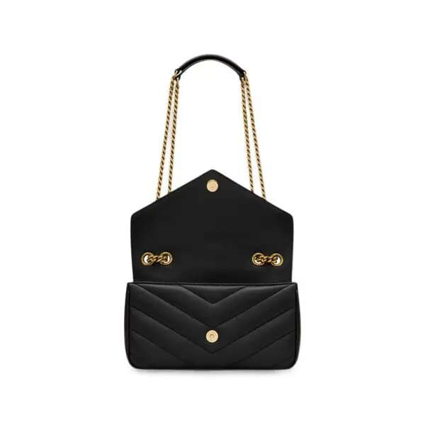 Saint Laurent Envelope Shoulder Bag - Black