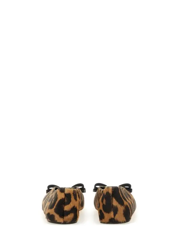 FERRAGAMO Vara Ballerina Flat With Bow Detailing - Multicolor