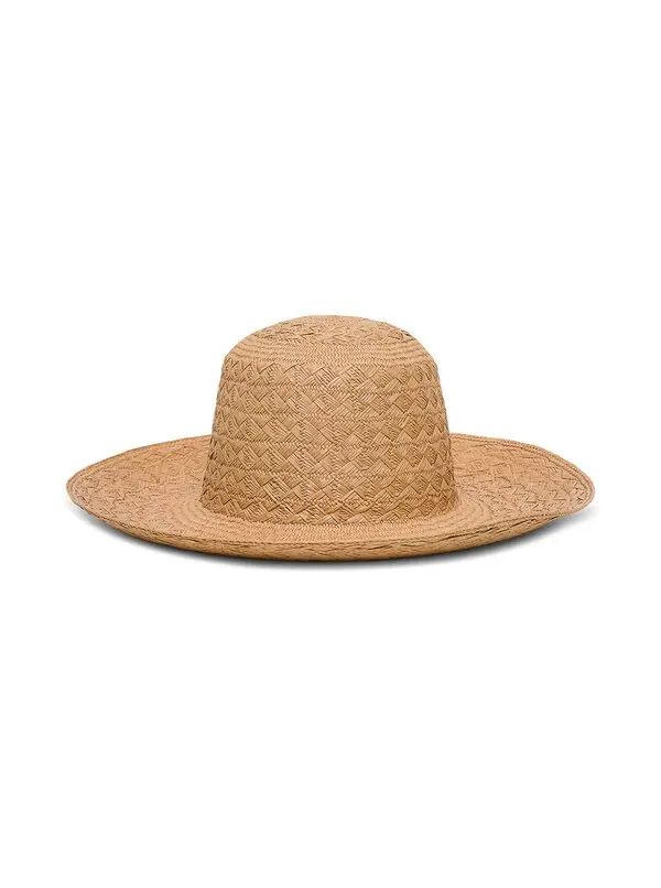 Saint Laurent Straw Sun Hat - Multicolor