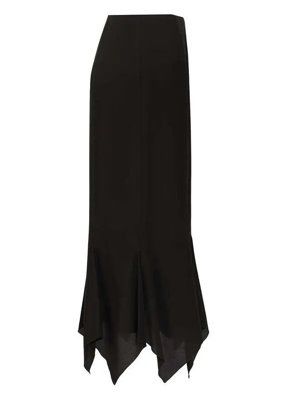 Valentino Garavani Crêpe De Chine Midi Skirt