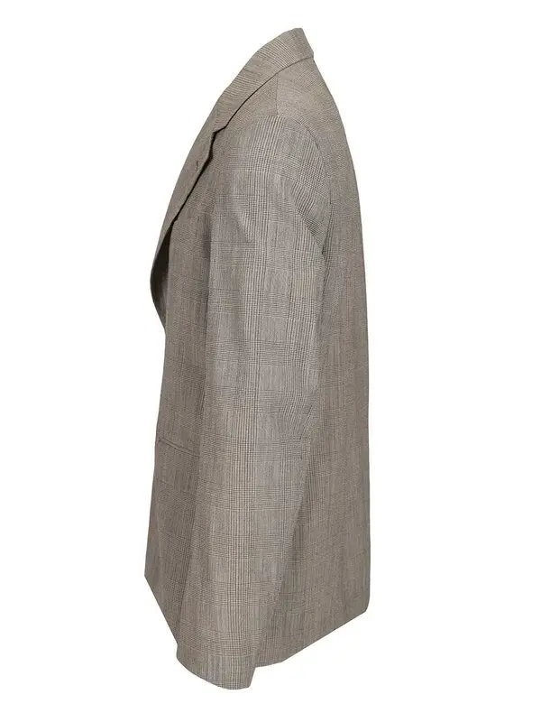 GOLDEN GOOSE Prince Of Wales Wool Blazer