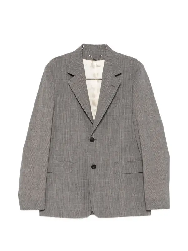 GOLDEN GOOSE Prince Of Wales Wool Blazer
