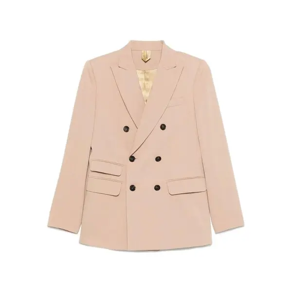 Max Mara Double-breasted Blazer - Cream