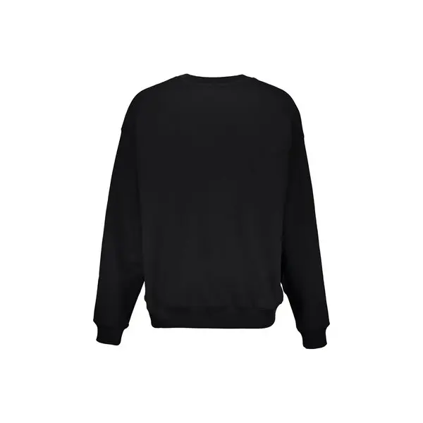 Off-White Logo Print Crewneck Sweatshirt - Black