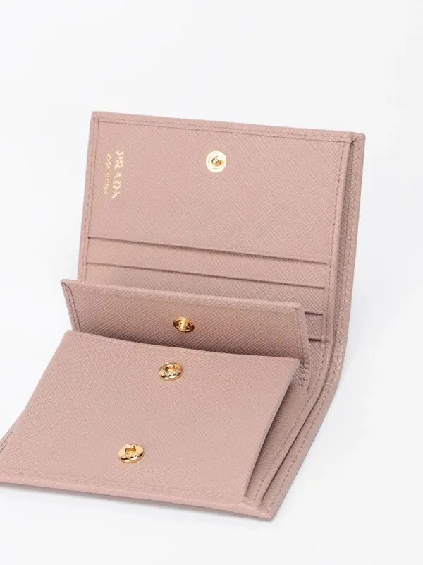 Prada Small Saffiano Leather Wallet