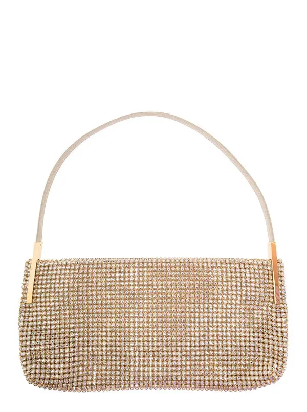 Saint Laurent Rhinestone Shoulder Bag - Multicolor