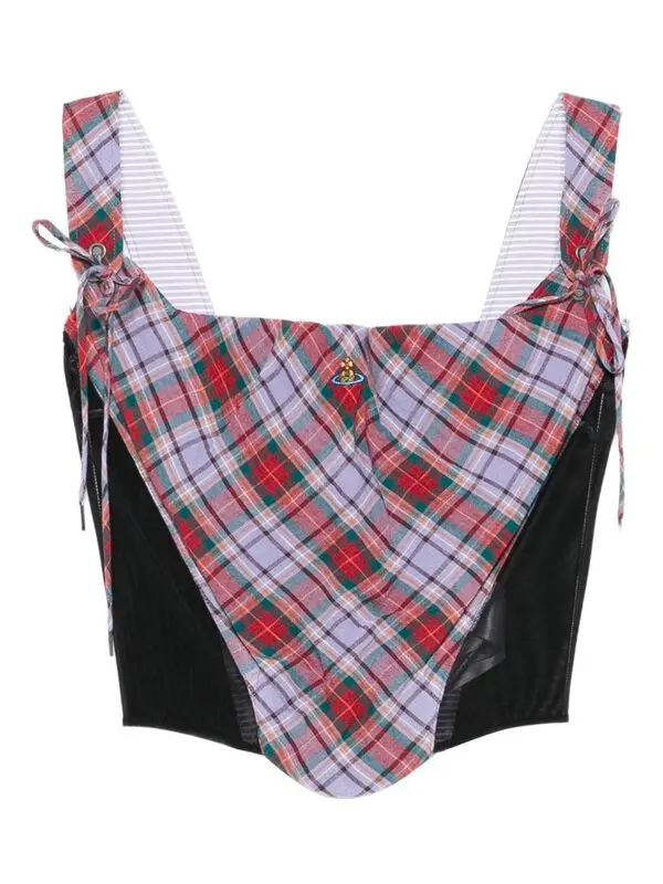 VIVIENNE WESTWOOD Tartan Corset