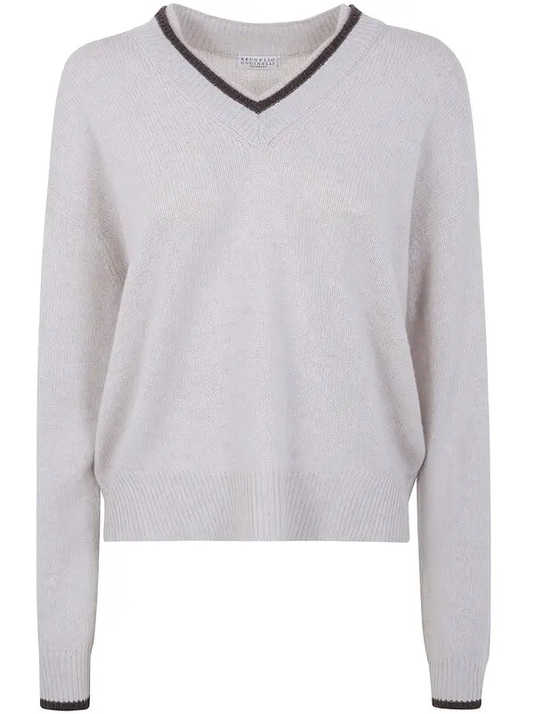 Brunello Cucinelli Cashmere V-neck Sweater