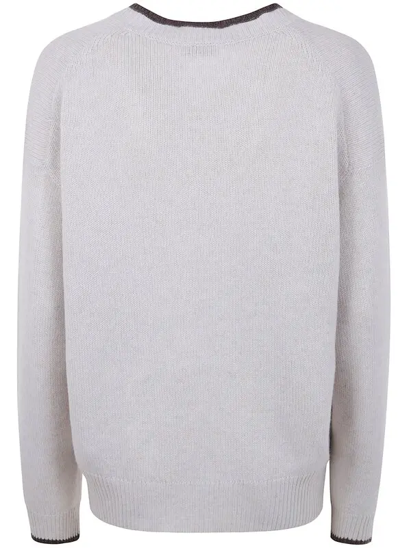 Brunello Cucinelli Cashmere V-neck Sweater